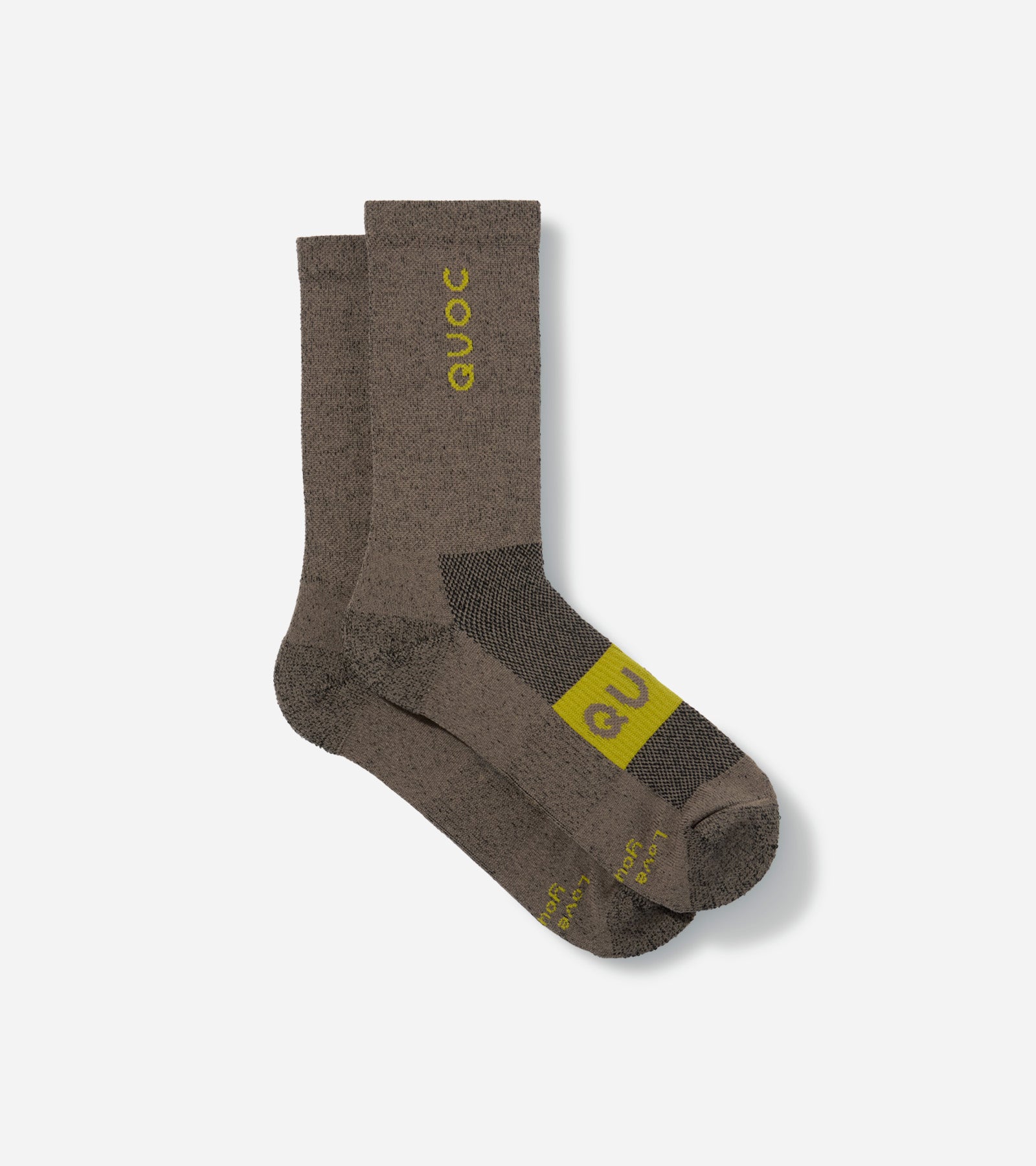 All Season Merino Sock - Moss | QUOC
