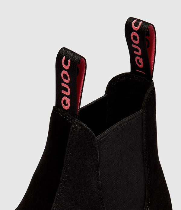 Chelsea Cycling Boot - Black | QUOC