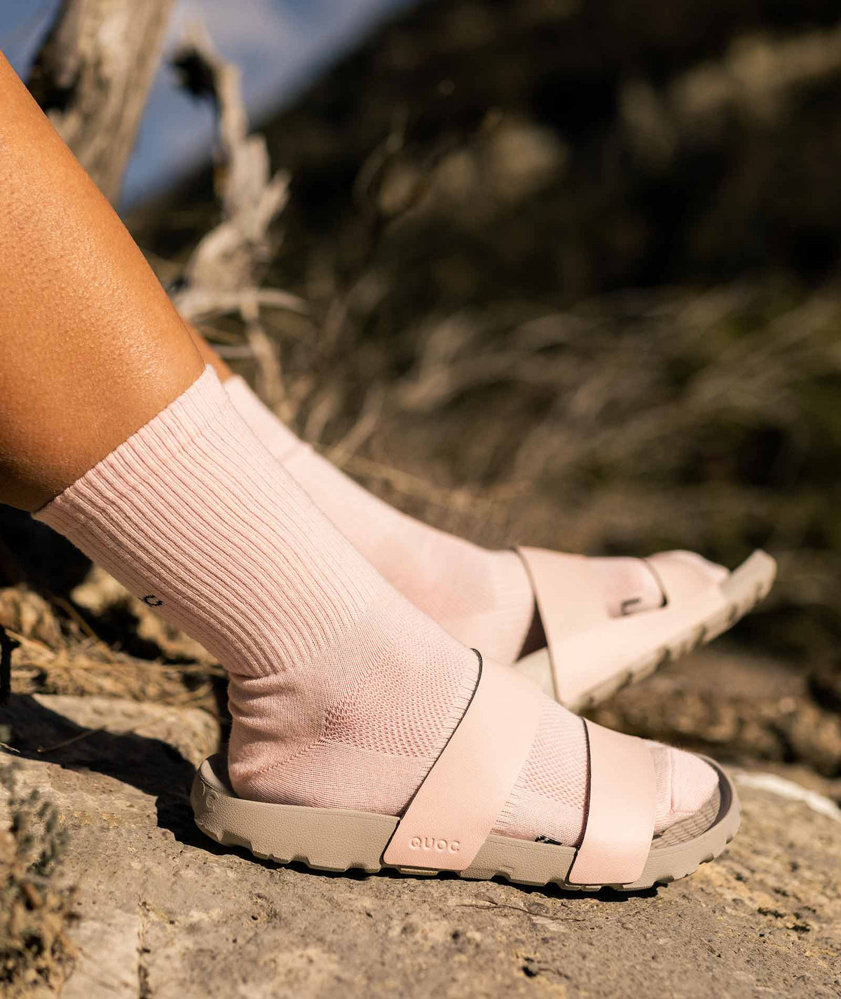 Lala Slide - Dusty Pink | QUOC