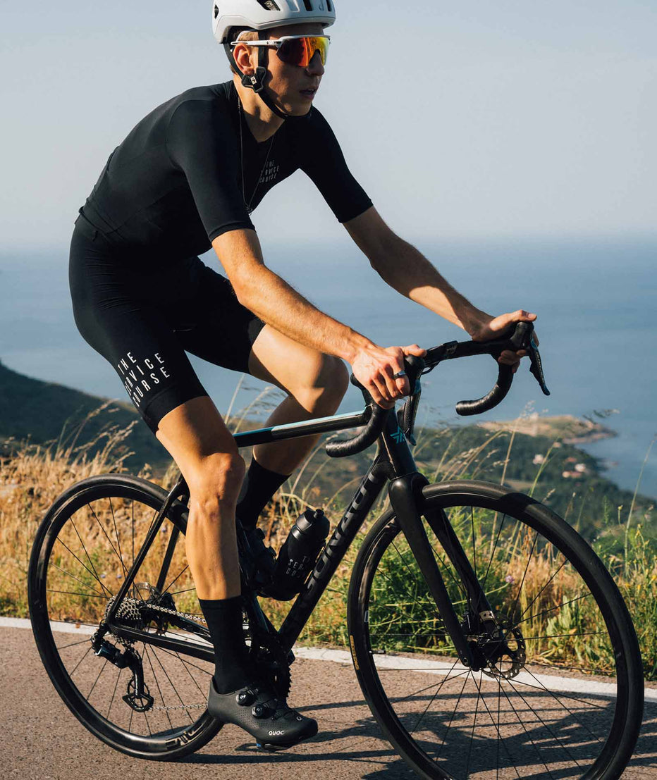 Mono II Race-Grade Road Cycling Shoe - Black | QUOC