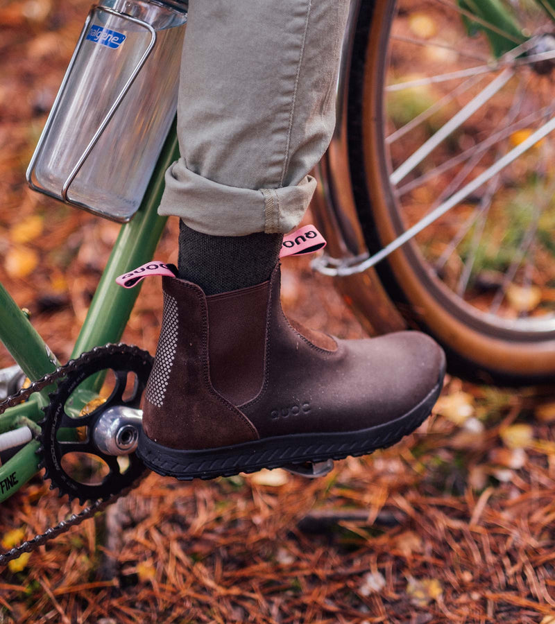 Chelsea Cycling Boot - Black | QUOC