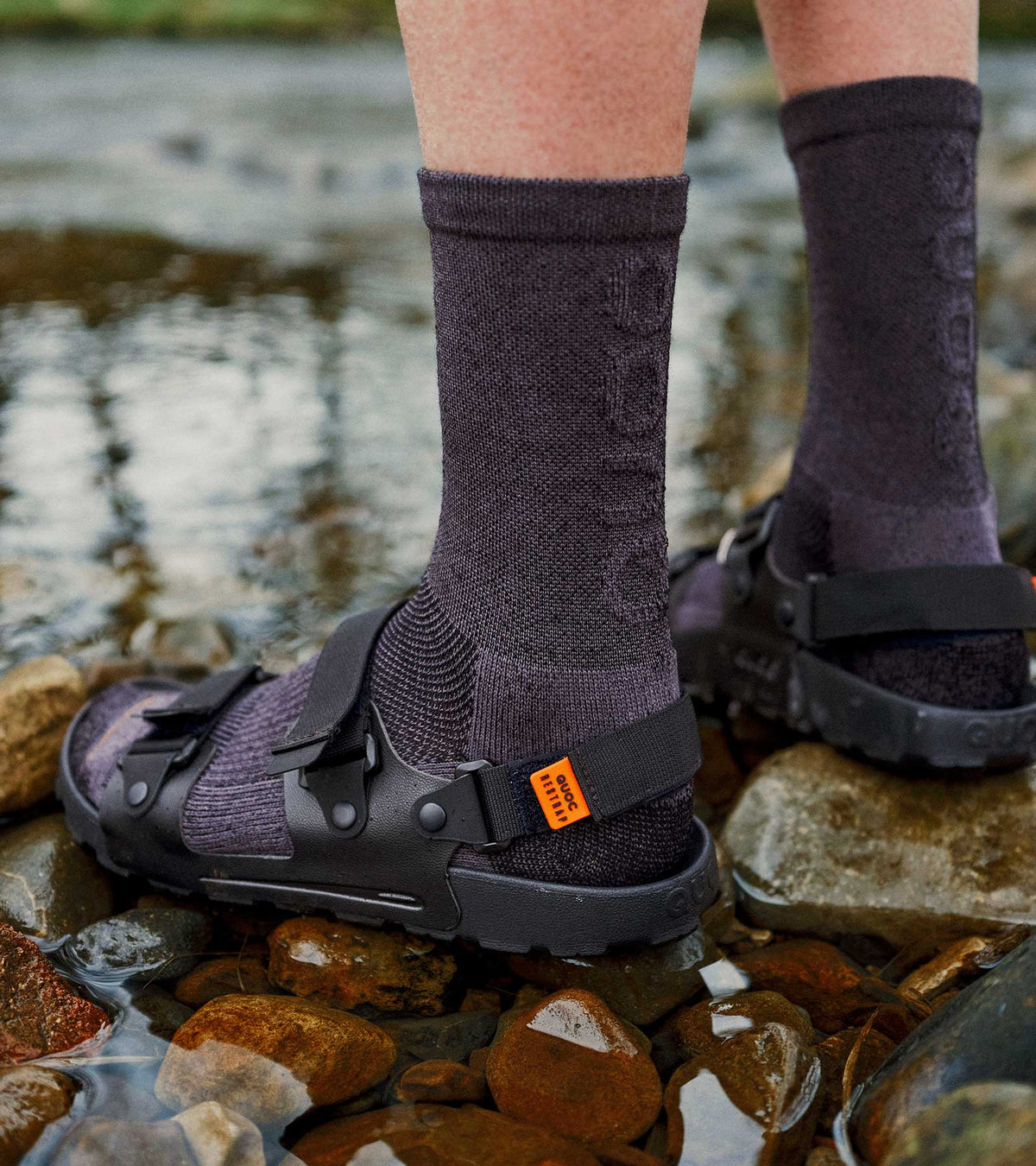 QUOC x Restrap Bikepacking and Adventure Sandals - Black | QUOC