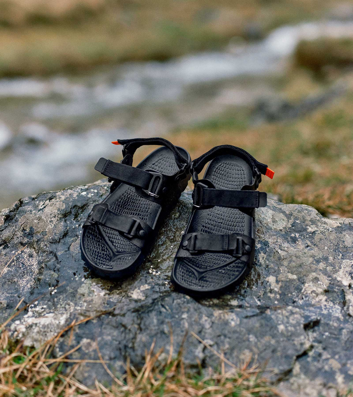QUOC x Restrap Bikepacking and Adventure Sandals - Black | QUOC