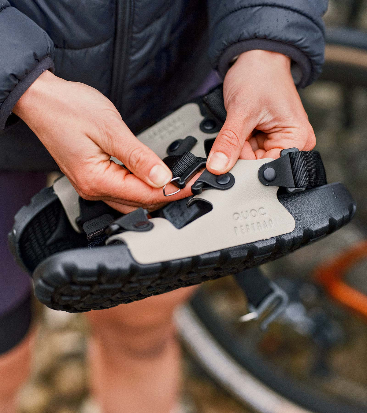QUOC x Restrap Bikepacking and Adventure Sandals - Sand | QUOC