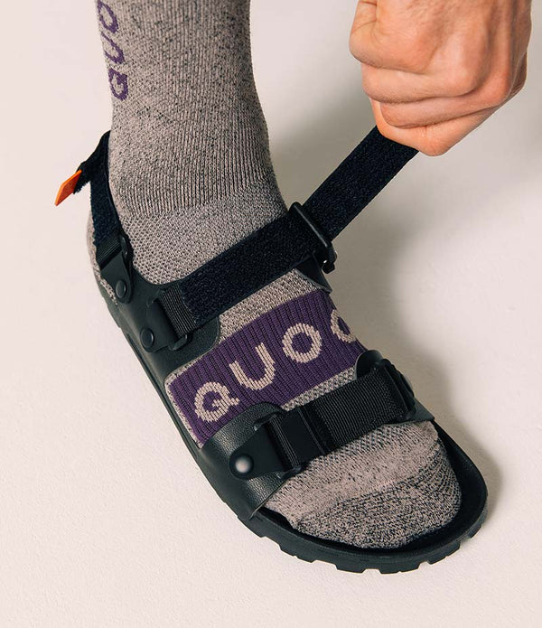 QUOC x Restrap Bikepacking and Adventure Sandals - Black | QUOC